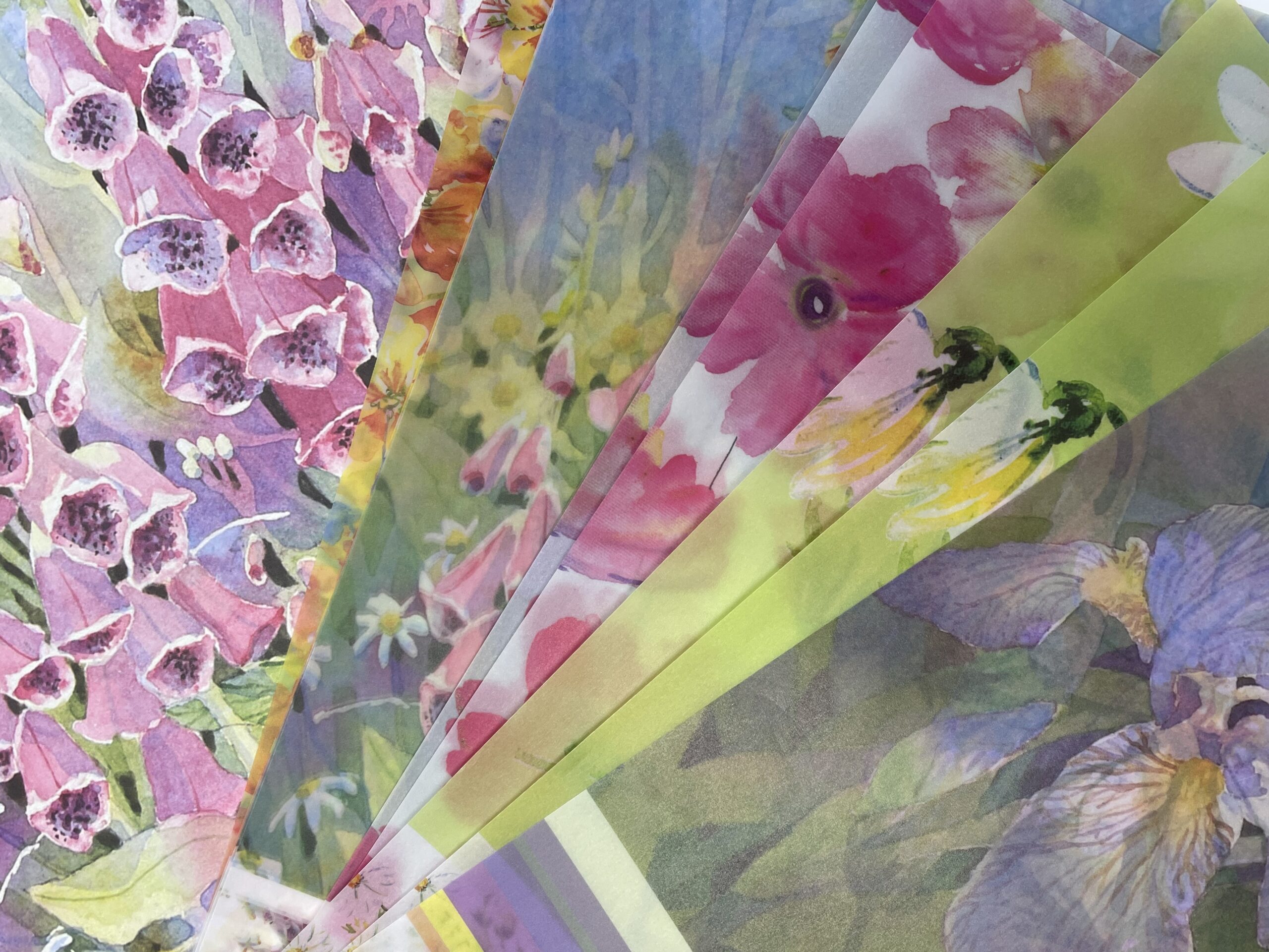 A3 Floral Decoupage Kit