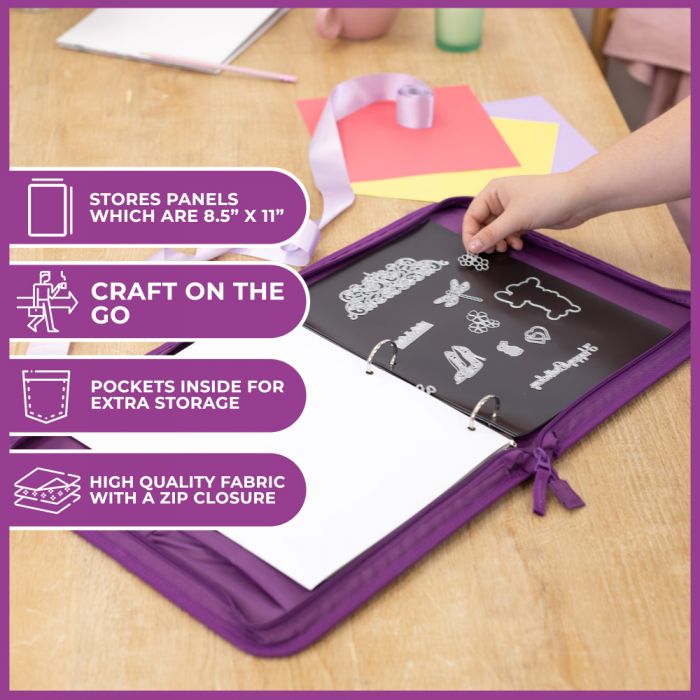 Crafters Companion - Die & Stamp Storage Folder - Large | Creative ...