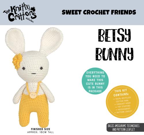 Crochet Friends - Betsy Bunny | Creative Crafting World