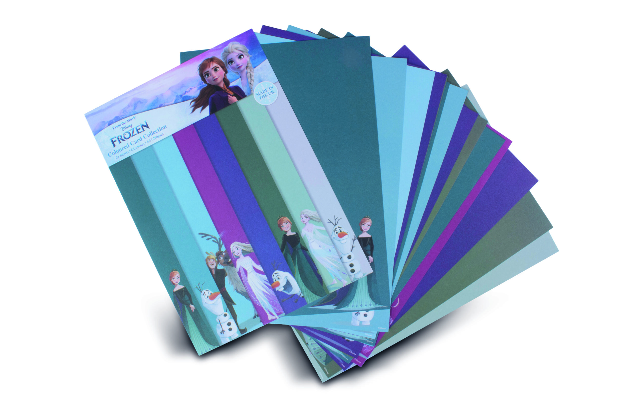 Disney - Frozen - Christmas Coloured Card Packs