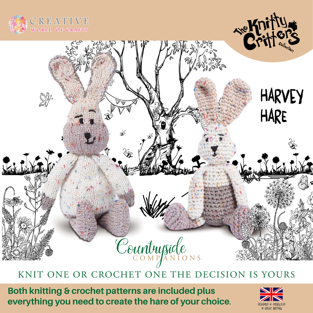 Knitty Critters - Harvey Hare