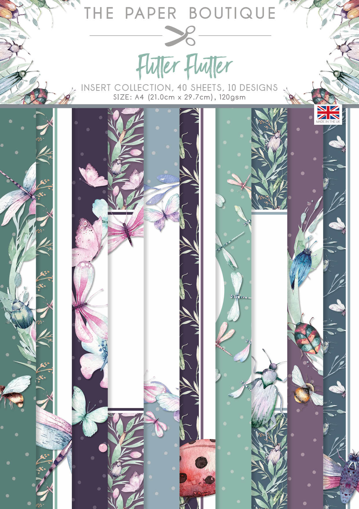 The Paper Boutique Sweet Tweets 8" x 8" Paper Pad