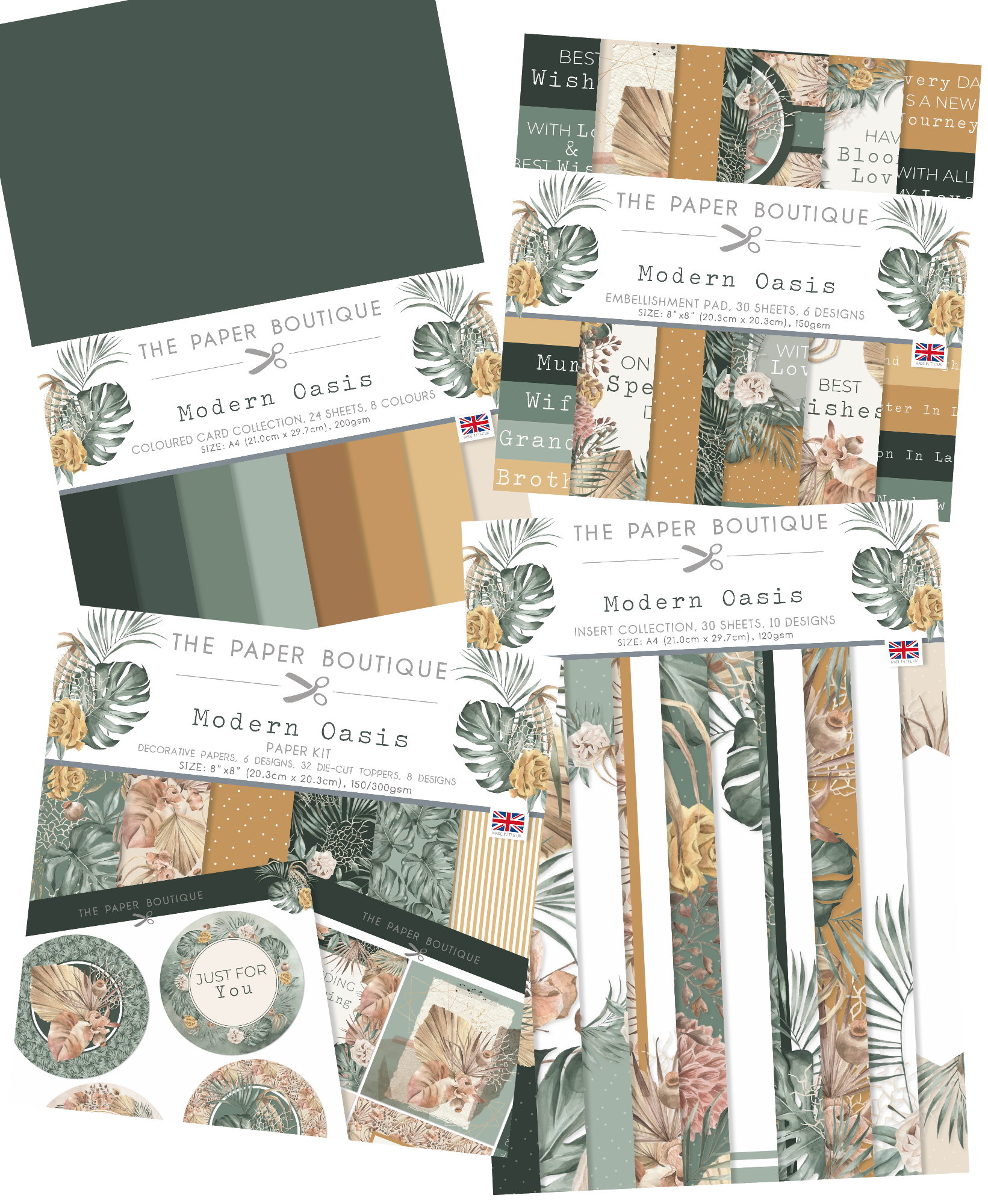 The Paper Boutique Sweet Tweets 8" x 8" Paper Pad