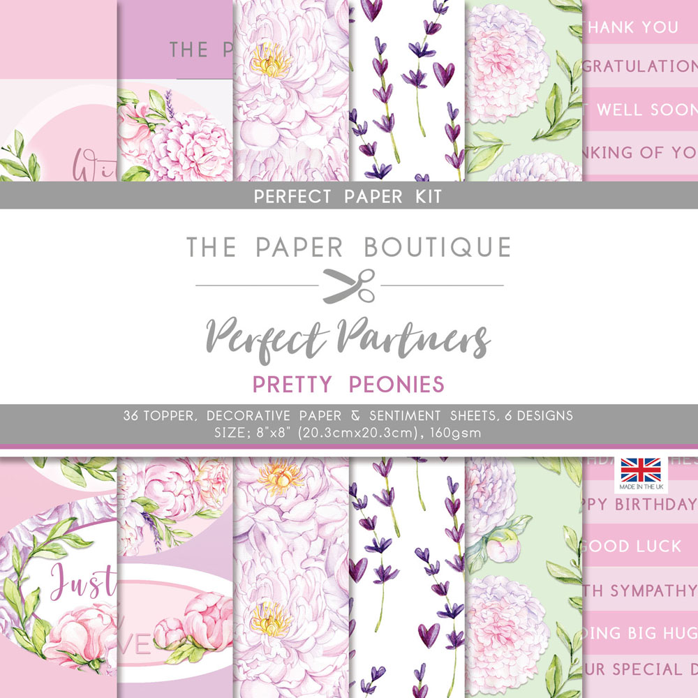 The Paper Boutique Sweet Tweets 8" x 8" Paper Pad