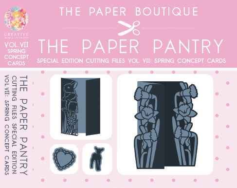 The Paper Pantry Cutting Files & 50 Shades of Colour Paper Collection Vol III USB