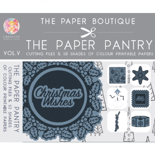 The Paper Pantry Cutting Files & 50 Shades of Colour Paper Collection ...