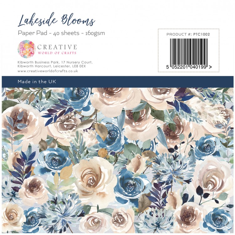 The Paper Tree Lakeside Blooms 6" x 6" Paper Pad