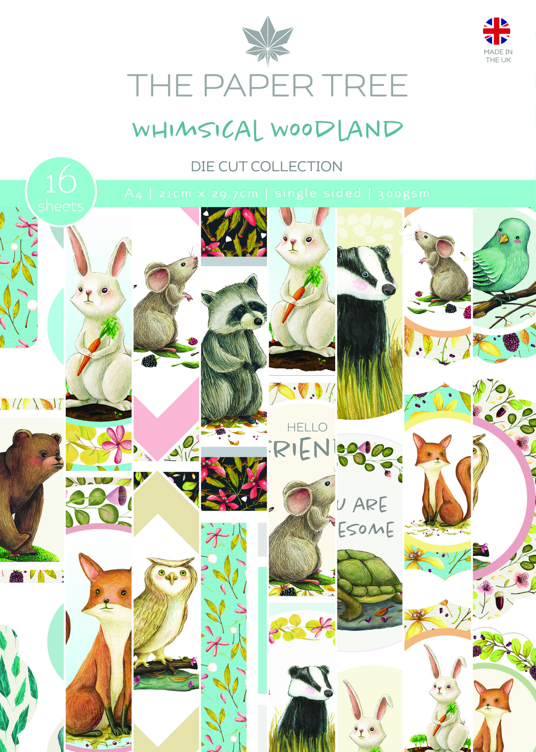 The Paper Tree Forest Tales A4 Die Cut Collection