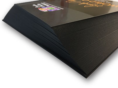 50 A4 Sheets of 200gsm Black Card