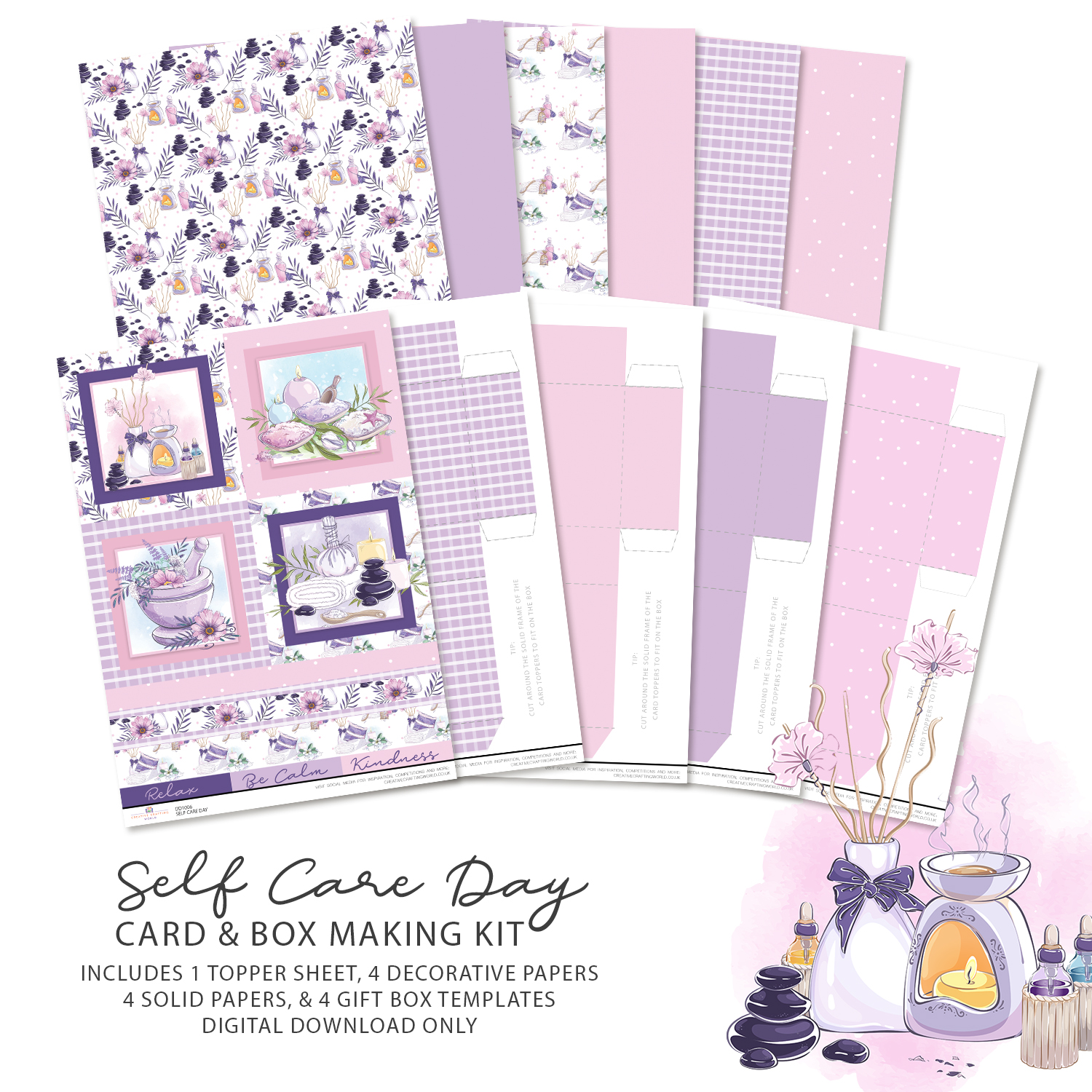 8"x8" Paper Kits | Creative Crafting World